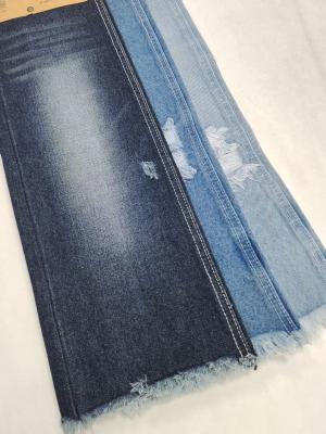 Cina Basso ridimensionamento Peso pesante 14,5 oz Poliestere di cotone tessuto denim per jeans in vendita