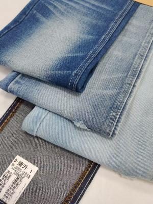 Cina 85%Tissuto di cotone stile Twill Tissu denim indigo scuro Per jeans denim in vendita