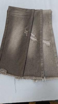 China 10.6oz BLACK COFFEE 10x7 with full width 180cm  Left twill No Stretch Denim fabric  JSD3023DB for jeans for sale