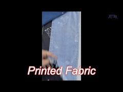 75% algodão 25% poliéster pequeno cão Animal Impressão Denim Tecido 180cm 9,5oz