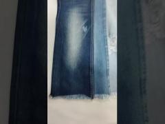 Tissu denim lourd en coton, polyester et rayonne, construction 7*7 JSD3076 12.2oz