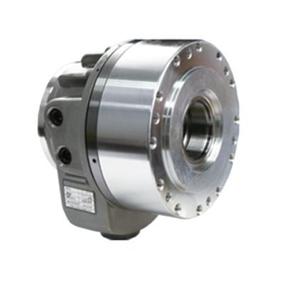 Cina HK SHORT TYPE ROTATING HYDRAULIC CYLINDER WITH THROUGH-HOLE AND SAFETY DEVISION (Cilindro idraulico a rotazione di tipo corto con foro e dispositivo di sicurezza) (2) in vendita