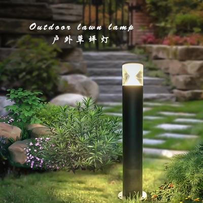 Cina la festa 7W ha condotto il prato inglese del giardino accende la bitta all'aperto moderna verde dell'erba 105x105mm in vendita