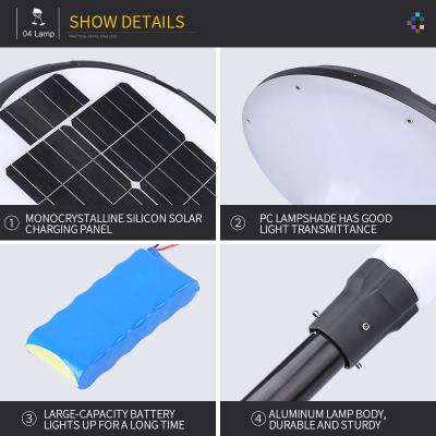 Cina cortile all'aperto Ip65 550x550mm delle lampadine di palo del giardino di 50w LED in vendita
