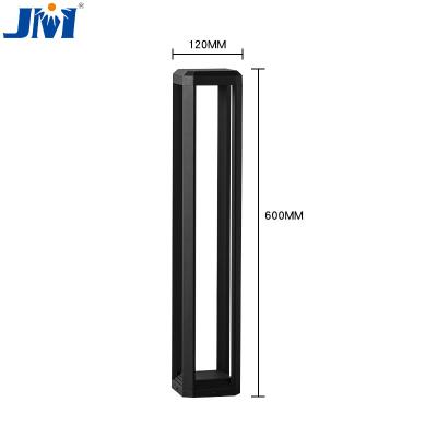 Cina Il nero principale dell'alluminio 120*150*600mm 7w 3000k della lampada del prato inglese in vendita