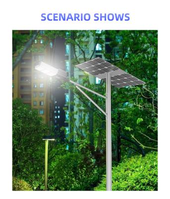 Cina Teste autoalimentate solari della lampadina 4 delle iluminazioni pubbliche da 200 watt LED lungamente orario di lavoro 58x22x9cm in vendita