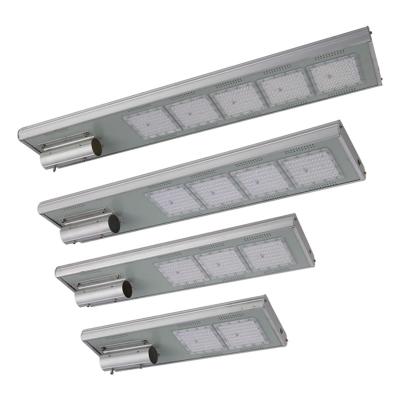 Cina 100w ha condotto il sistema di illuminazione solare della via tutto in uno 2 teste 700x220x50mm in vendita