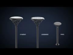 le luci solari principali bianche luminose del giardino di 30w 40w 50w 60W recintano Diy 2.5-5m