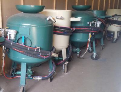 China sand blasting pots equipment China manufacturer for sale