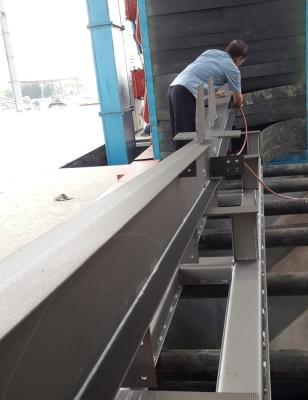 China I beam Steel structure shot blasting machine in good quality and long service life for sale
