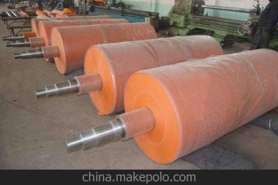 China Factory customized low price silicone rubber rollers, for printing or pipe coating rubber roller coating for sale