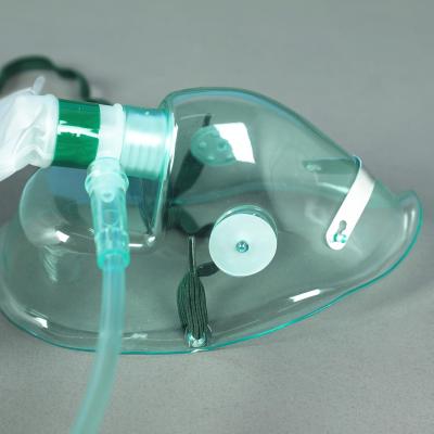 中国 非病院の750ml貯蔵所袋が付いている使い捨て可能なカテーテルの管のRebreatherのマスク 販売のため