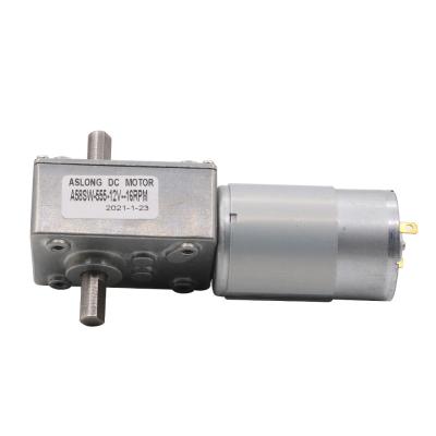 Cina La doppia velocità del motore 12V 24V dell'ingranaggio di CC di lunghezza 15mm dell'asse riduce 12rpm-470rpm in vendita