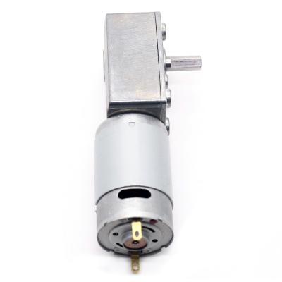 Cina ASLONG JGY-395 12V/24V 46*32MM DC Motoriduttore a vite senza fine per turbina Motore autobloccante Motoriduttore a vite senza fine in vendita