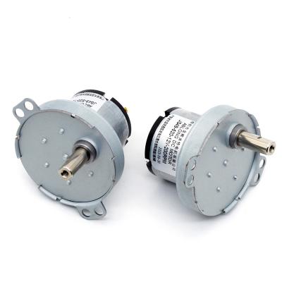 Cina ASLONG JS49-520 12V200RPM 49mm mini folding washing machine motor 12v mini micro motor in vendita