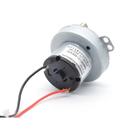 Cina ASLONG JS49-520 12V200RPM 49mm mini folding washing machine motor 12v mini micro motor in vendita