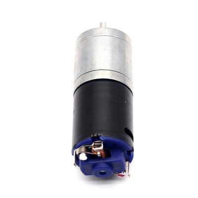 Cina Coppia di torsione doppia del motore di riduzione di CC del motore di riduzione dell'azionamento dell'ingranaggio di ASLONG JGA25-370DG 6/12V 15-4575RPM micro alta in vendita