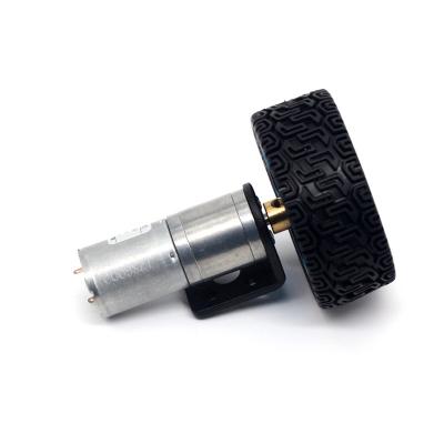 China DC Reduction Motor JGA25-370TC Intelligent Car Wheel Fixing Bracket Coupling Motor Sleeve for sale