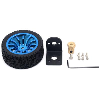 China DC Reduction Motor JGA25-370TC Intelligent Car Wheel Fixing Bracket Coupling Motor Sleeve for sale