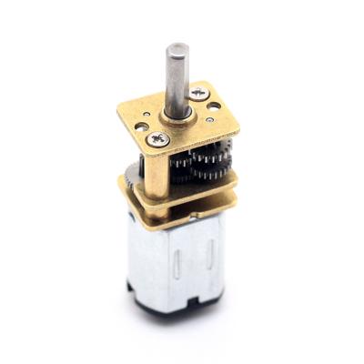 China Micro motor 12mm JGA12-N20-1000 6V 10-15RPM micro DC reduction motor gear motor for sale