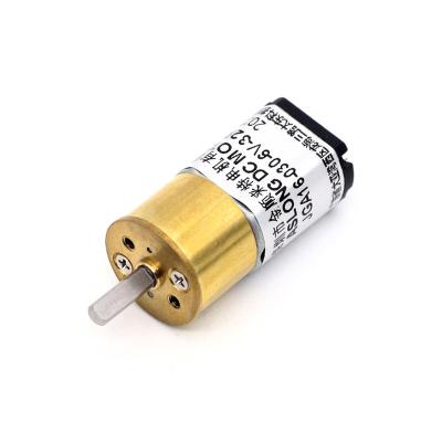 China ASLONG JGA16-030 15,5mm 6V 26-800RPM Gleichspannungsmotor mit Bürstengereduktionsmotor zu verkaufen