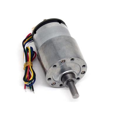 Cina Motore a marcia continua 12v 24v JGB37-520B 520 Dc Motore a marcia continua 12v con codificatore in vendita