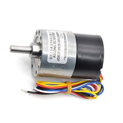 China 37mm micro gear motor brushless dc JGB37-3625 dc motor 24v dc motor 24 v gear box for sale