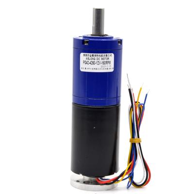 China Planetary Motor Brushless PG42-4260 Planetary Gearbox Dc Motor 24v Micro Dc Motor Planetary for sale