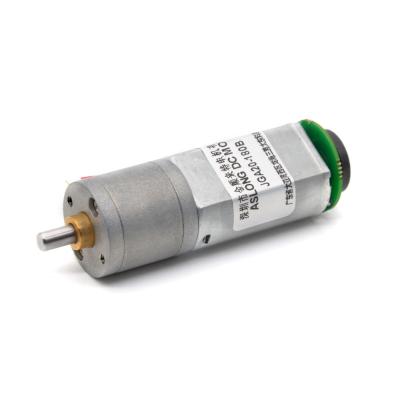 Cina 12V con codificatore JGA20-180B 12v Dc Motor con codificatore Piccolo motore 12v Dc in vendita