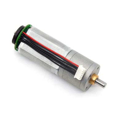 Cina 12V con codificatore JGA20-180B 12v Dc Motor con codificatore Piccolo motore 12v Dc in vendita