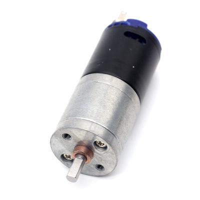 China Motores de engranajes con caja de engranajes de metal JGA25-370 12V 88RPM 1:226 Dc Motor Robot de cepillado de motor pequeño for sale