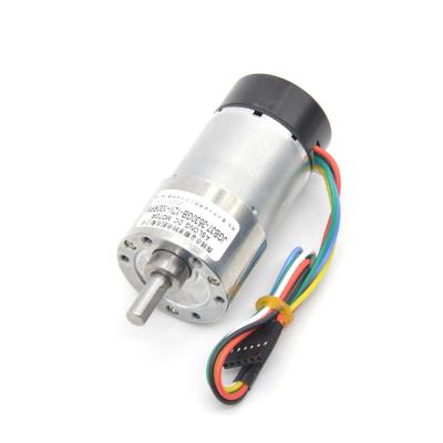 Cina 37mm Microdc Gear Motor con codificatore JGB37-3530GB 24V 178RPM 1:56 Dc Motor Gear Box in vendita