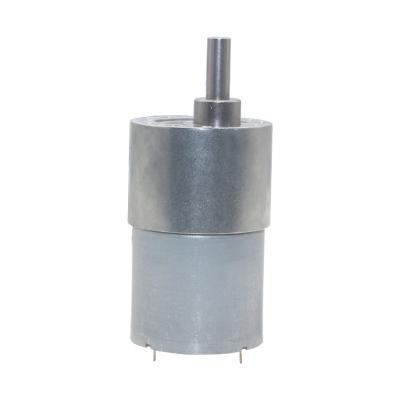 China ASLONG JGB37-3530 12/24V 27-214RPM High Torque Micro DC Gear Reduction Motor Permanent Magnet 12v Dc Motor for sale