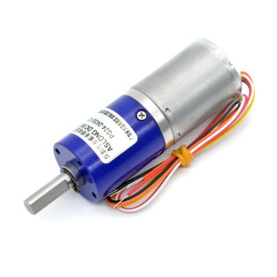 China 12V DC Planetary Gear Brushless Reduction Motor PG24-2430 24mm DC Planetary Gear Motor for sale