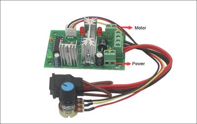 China Reversible Switch PWM DC Motor Controller 24v 120W CCM2 ODM OEM for sale