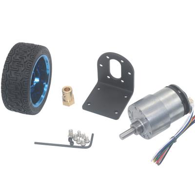Cina piccolo motore dell'ingranaggio dei motori 12V 24V dell'ingranaggio di CC di 37mm micro con il codificatore in vendita