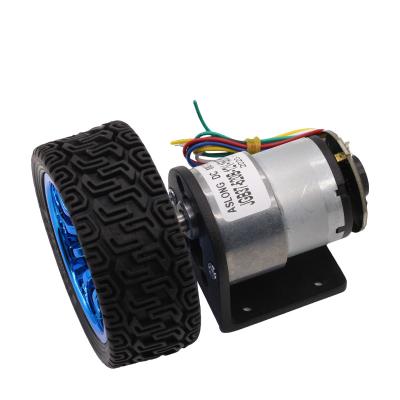 Cina piccolo motore dell'ingranaggio dei motori 12V 24V dell'ingranaggio di CC di 37mm micro con il codificatore in vendita
