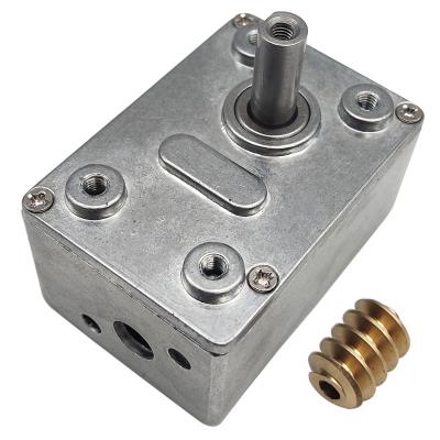 China Rosh Small DC Jgy 370 Motor 4632 Gearbox Mini Worm Gear Motor for sale