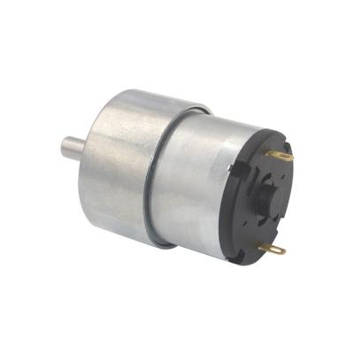 Cina i piccoli motori dell'ingranaggio di CC di 37mm 12V 7RPM su serrano i motori elettrici in vendita