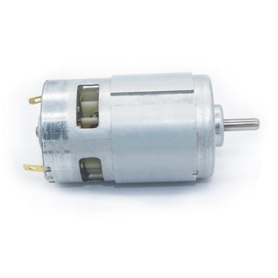 Cina una CC spazzolata con cuscinetto a sfera di 9000 giri/min. va in automobile il grande motore di CC di coppia di torsione 12v 775 in vendita