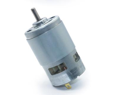 Cina una CC spazzolata con cuscinetto a sfera di 9000 giri/min. va in automobile il grande motore di CC di coppia di torsione 12v 775 in vendita