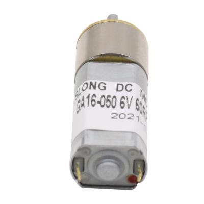 Cina ingranaggio spazzolato elettrico di CC del metallo di 16mm il micro va in automobile 12V 340RPM a bassa velocità in vendita