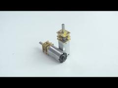 C.C. dos motores 2000rpm 3mm Dia Shaft 6v 12v da engrenagem da C.C. N30 de 12mm micro