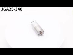 12v Dc Micro Motors JGA25-340 12V 21RPM 1:377 Motor de engrenagem 25mm*4mm eixo pequeno motor Dc