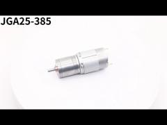 Low Speed Dc Motor 24v Dc Geaired Motor JGA25-385 24v Dc Motor Low Rpm DC Met Metal Gearbox 25mm