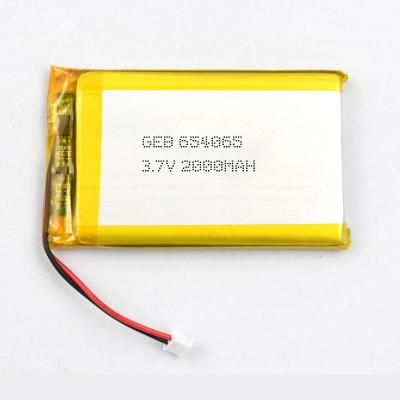 Cina Pacchetto 654065 della batteria di Toy Cars Lithium Ion Polymer con il connettore in vendita