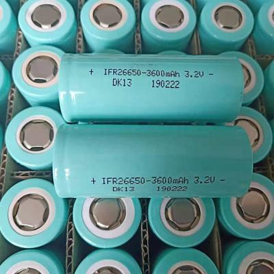 China 5000 Cycli 3.2V 3400mAh 9.2Wh Li Iron Battery 26650 LiFePO4-Cel Te koop