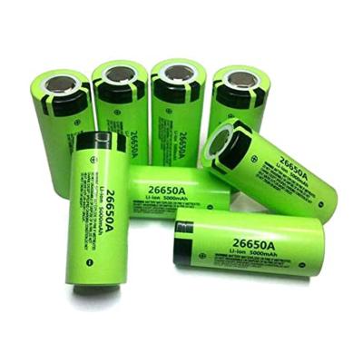 Cina 3.7V 26650 litio Ion Rechargeable Cell High Capacity 5000mAh in vendita