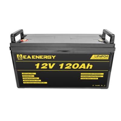 China 7000 Tarief van de het Pak het Lage Zelflossing van de Cycli12v 120Ah LiFePO4 Batterij Te koop