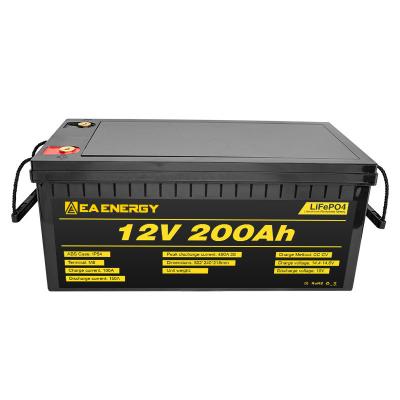 China Deep Cycle 12.8V Rechargeable Lithium Battery For Home Power Storage for sale